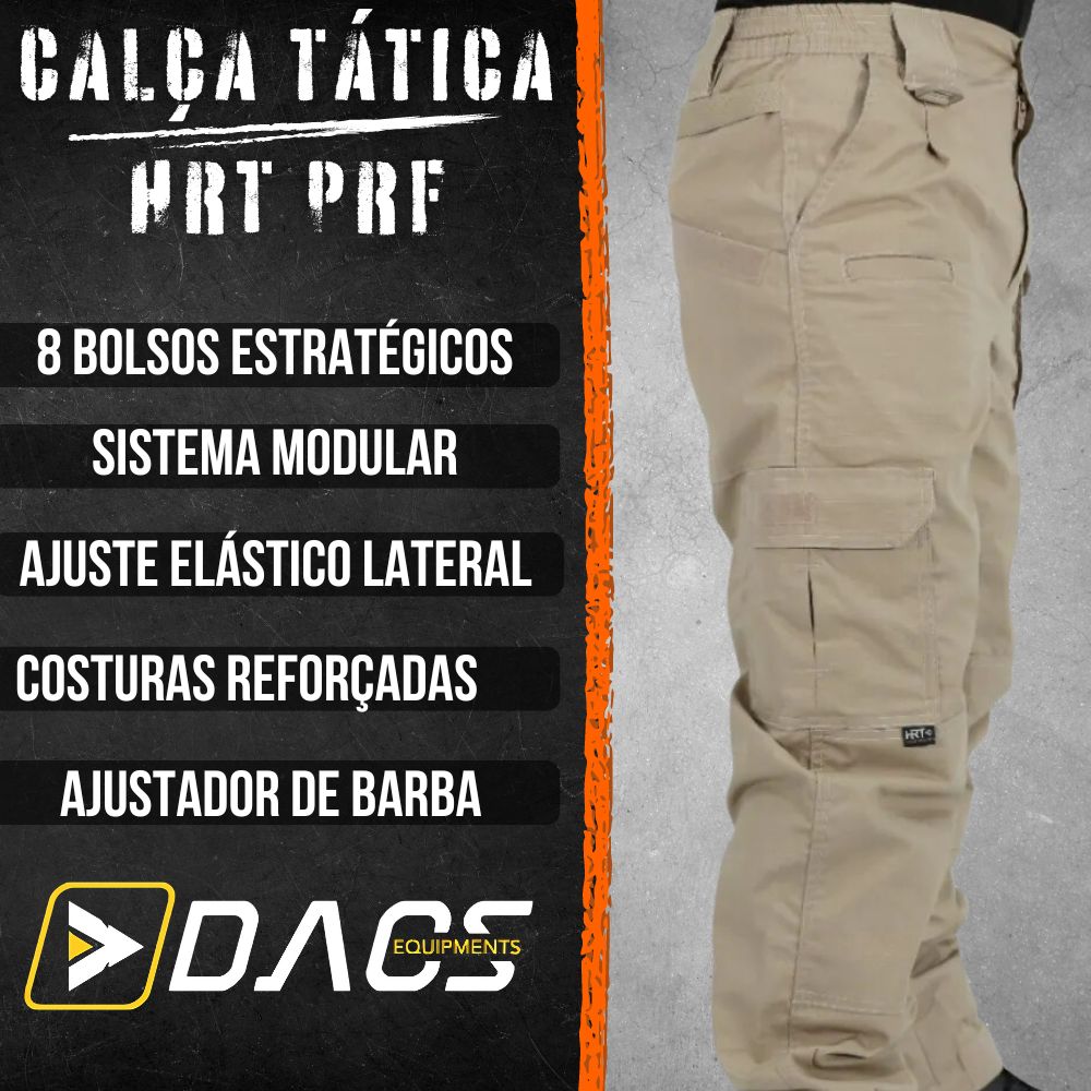 Calça Tática PRF TAN Dacs