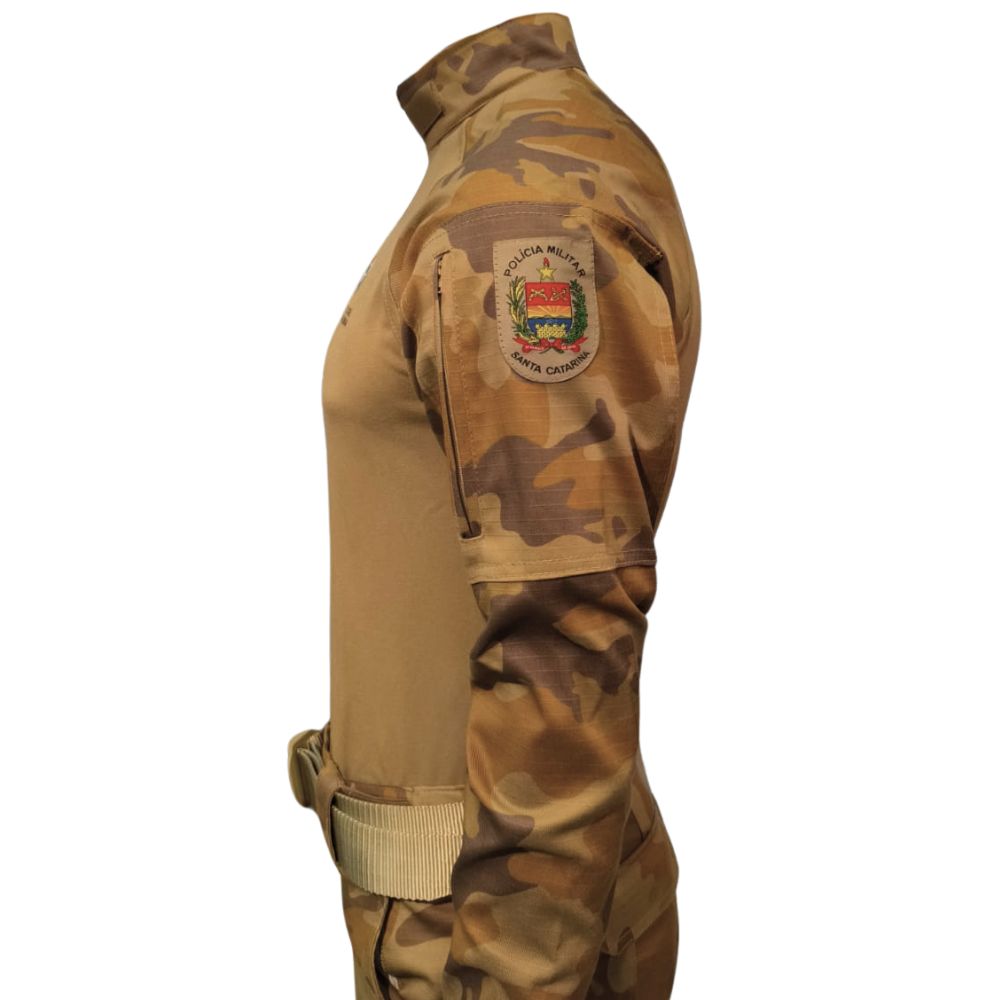 Combat Shirt PMSC Flex PPT Frt Brasil
